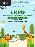 LKPD IPAS KELAS 3 - Aku Dan Lingkungan Sekitarku - Denah - Kenampakan Alam Dan Buatan | PDF