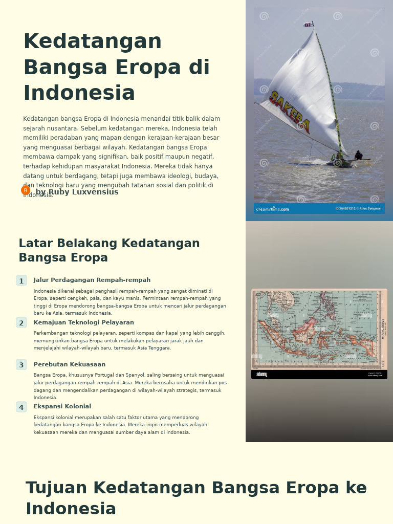 Kedatangan Bangsa Eropa Di Indonesia | PDF