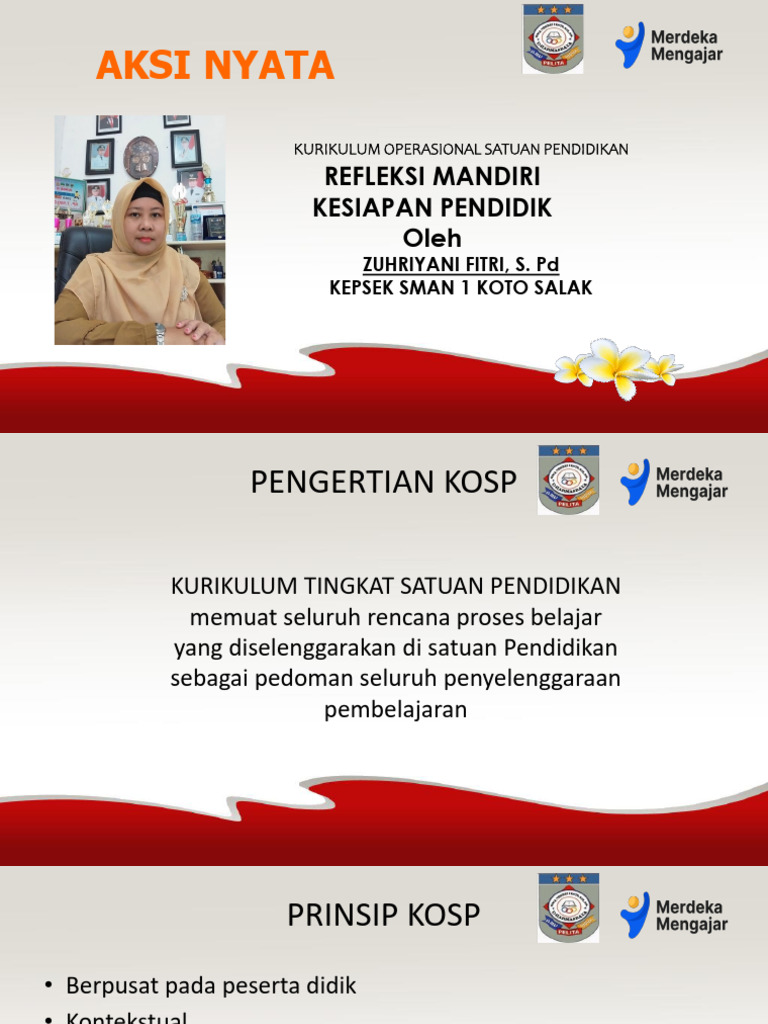 Aksi Nyata KOSP | PDF | Karier & Perkembangan | Bisnis