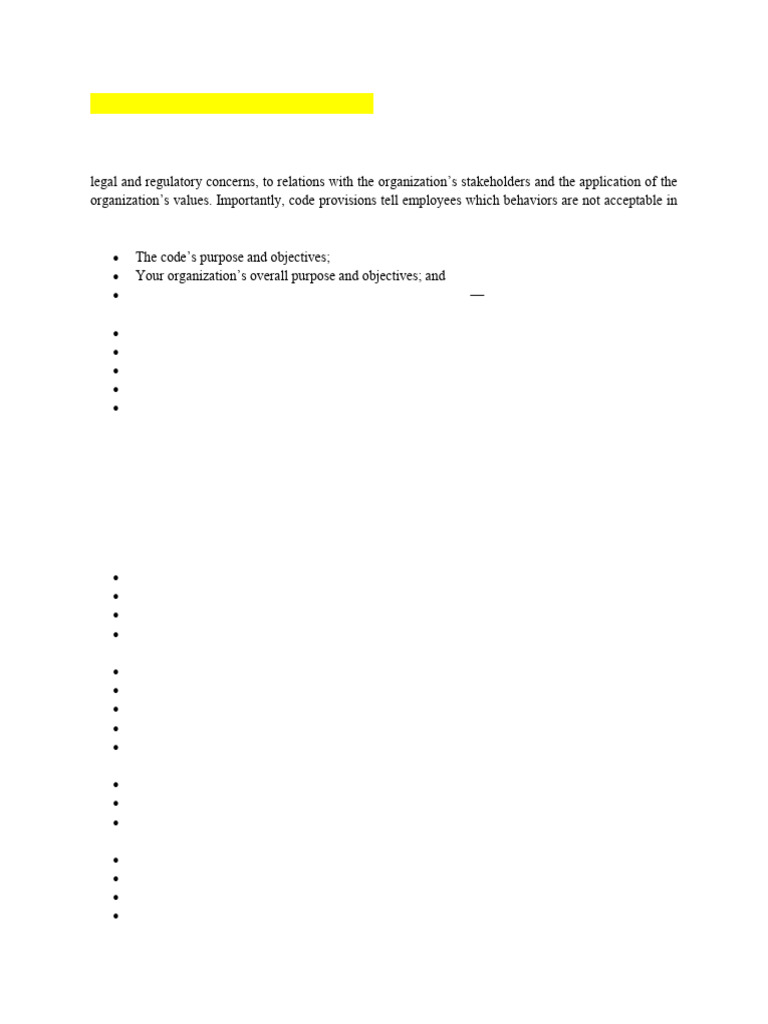 What Are Common Code Provisions | PDF | Employment | Regulatory Compliance