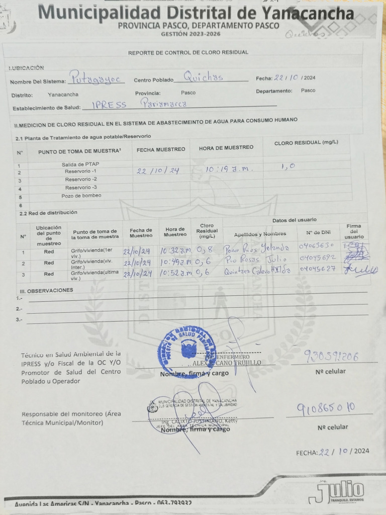 Quichas Putagayoc | PDF