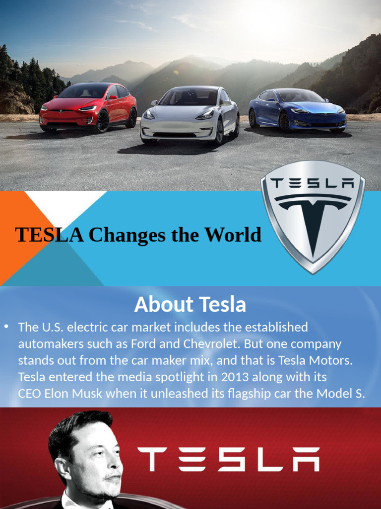 TESLA Changes The World (IM) | PDF | Tesla Model S | Car
