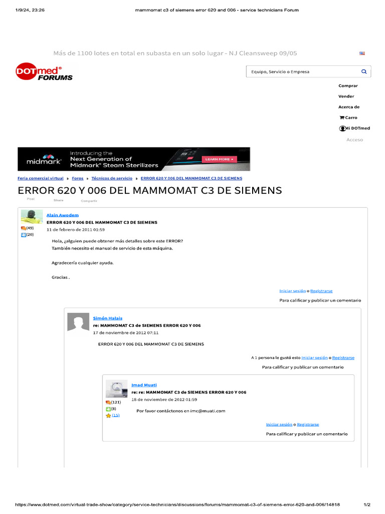 Nova 3000 Eroor 620 | PDF