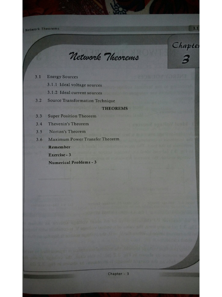 Network Theorems | PDF