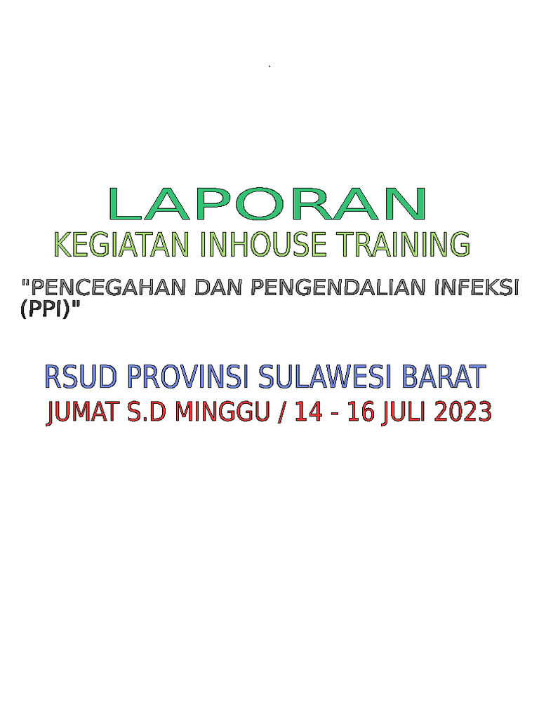 Laporan PPI FIX | PDF