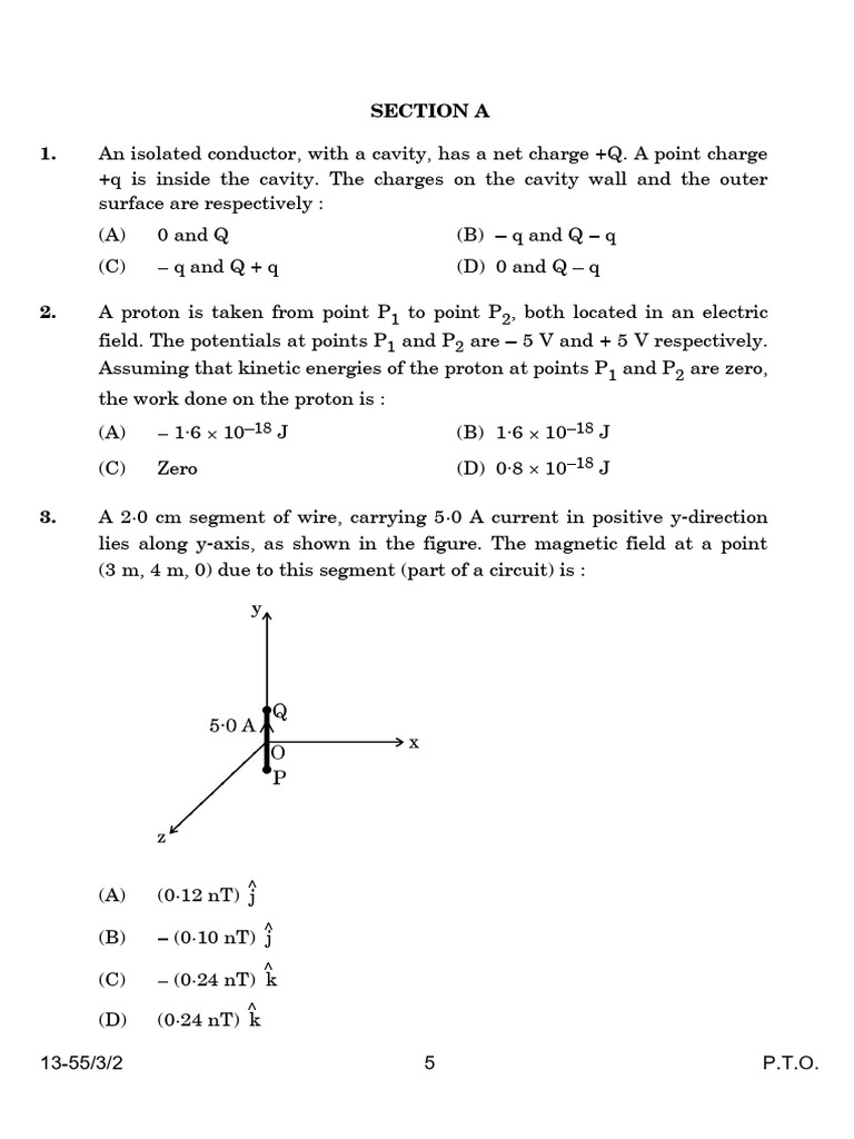 Physics Paper | PDF | Diffraction | Inductor