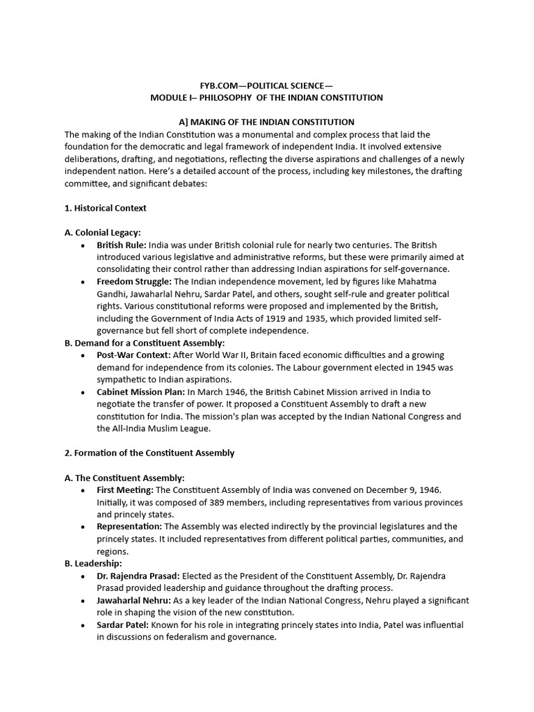 Fybcom Pol - Sci Open Electives 1 | PDF | Jurisdiction | Separation Of Powers