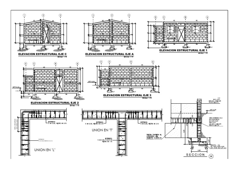 Elevaciones Estructurales | PDF