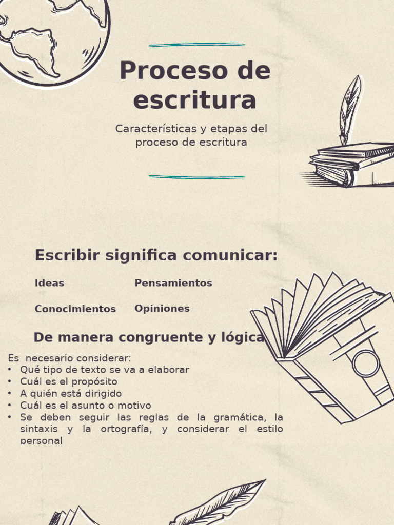 Etapas del Proceso de Escritura | PDF | Planificación | Información
