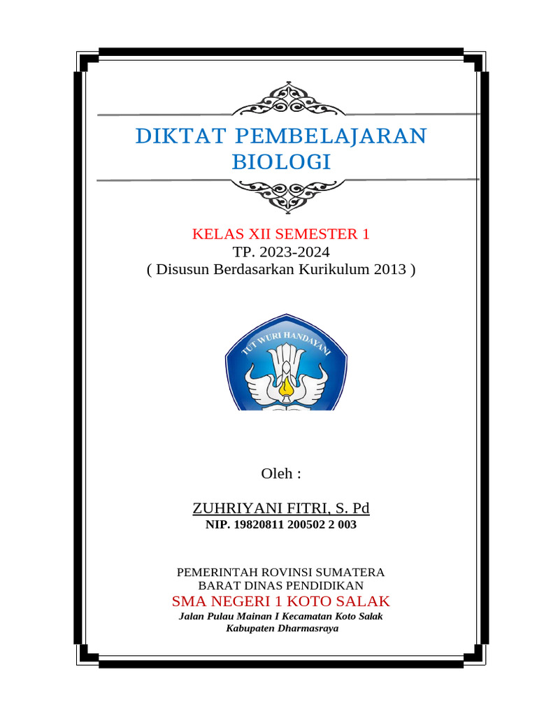 Struktur Sem 1 | PDF