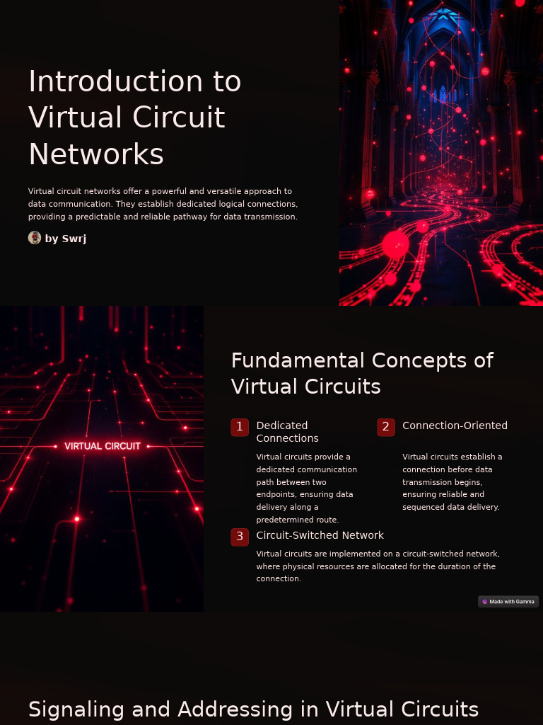 Introduction To Virtual Circuit Networks | PDF | Computer Network | Routing