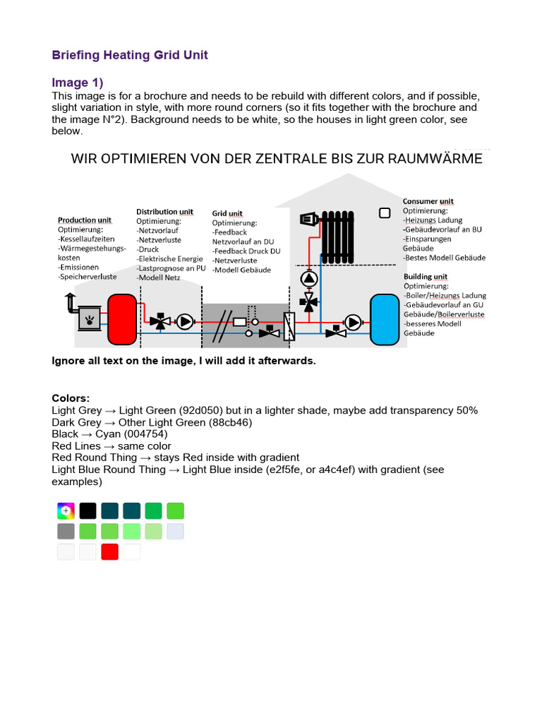 Briefing Grafic For Heating Grid | PDF | Teaching Methods & Materials | Computers