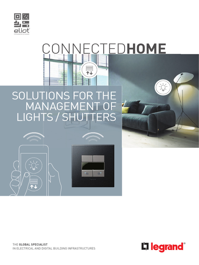 EX216005-Connected Home Catalogue Legrand BD | PDF | Wi Fi | Mobile App