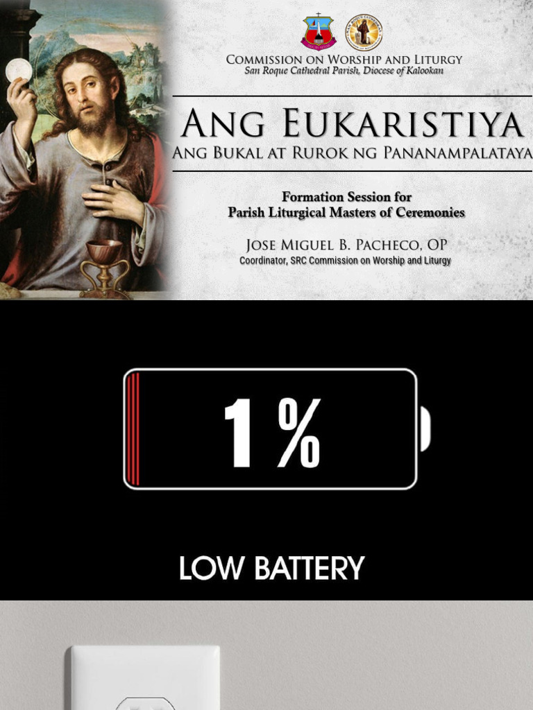 Kahalagahan ng Banal na Eukaristiya | PDF | Eucharist | Mass (Liturgy)