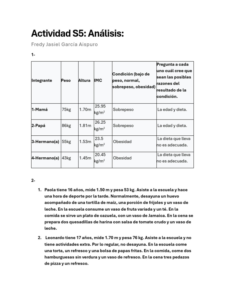 FJGA Act05 | PDF | Dieta | Obesidad