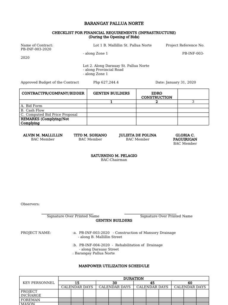 Barangay Pallua Norte | PDF | Building Materials | Building Engineering