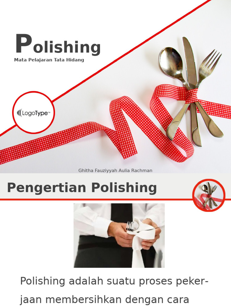 Proses Polishing Alat Makan Restoran | PDF | Kesehatan Holistik