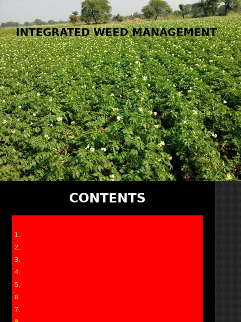 Biological Weed Management | PDF | Weed | Herbicide