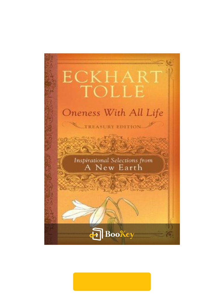 Oneness With All Life | PDF | Thought | Mindfulness