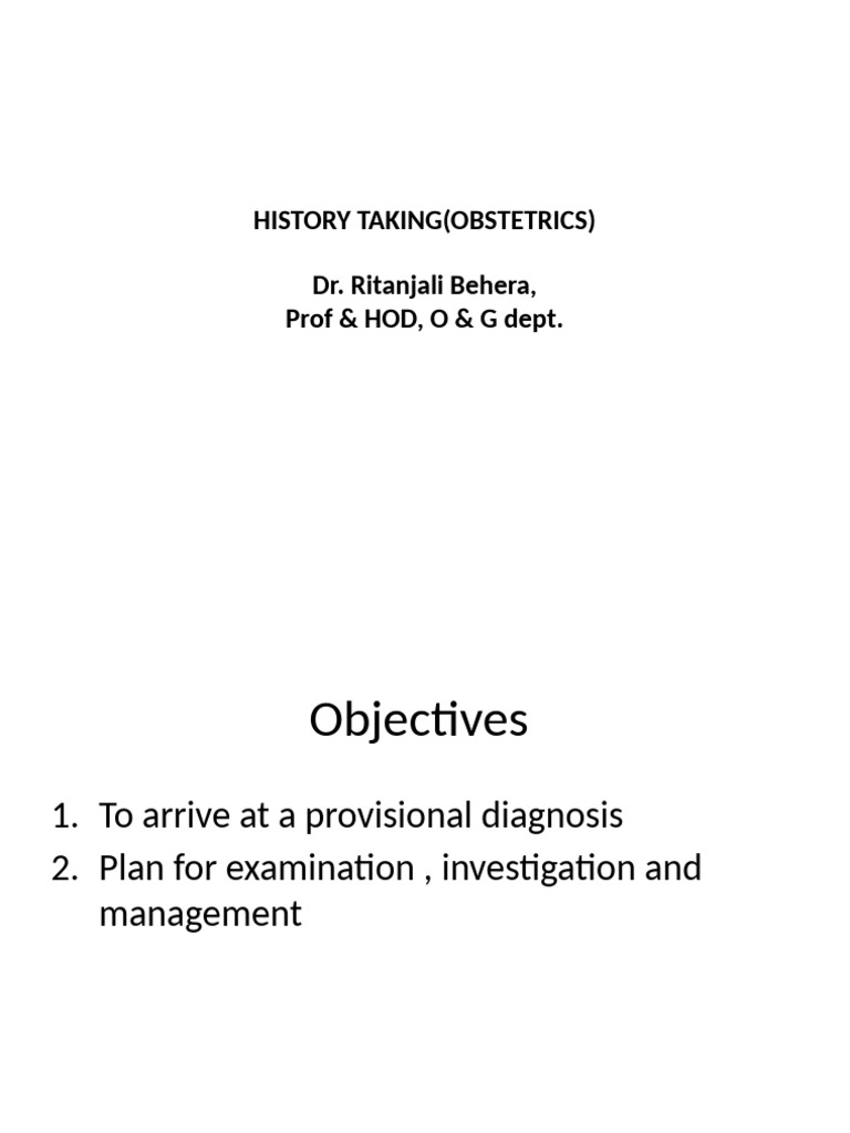 Obst. - Examination by RITANJALI MAM | PDF | Pregnancy | Obstetrics