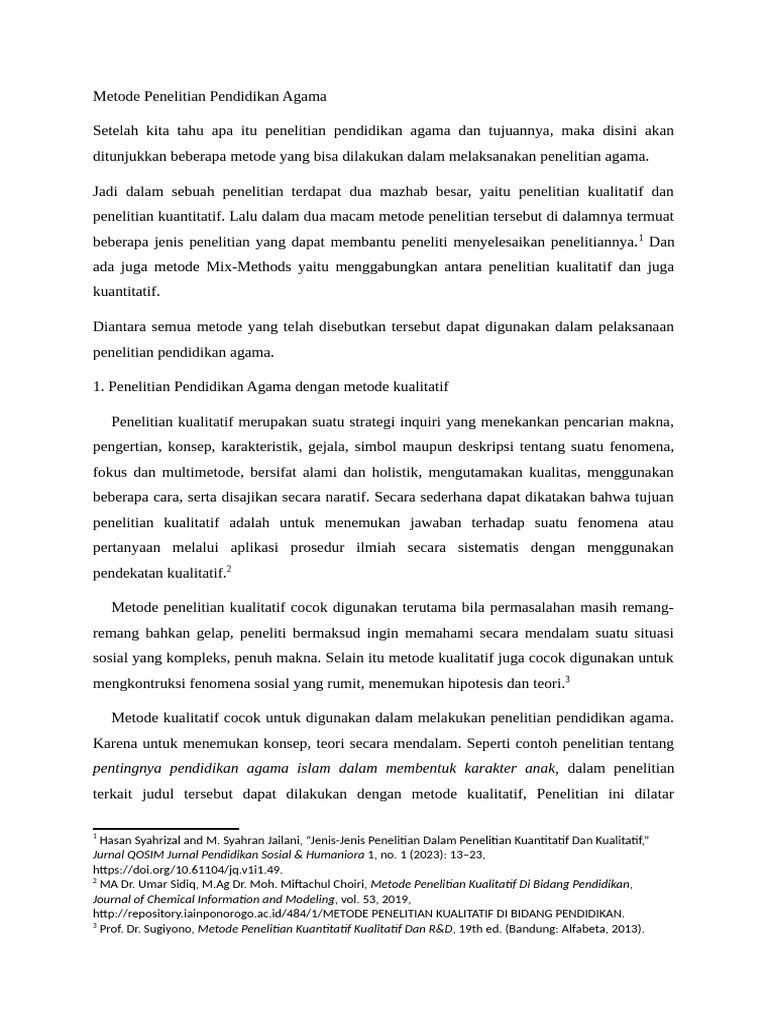 Metopen | PDF | Sains & Matematika