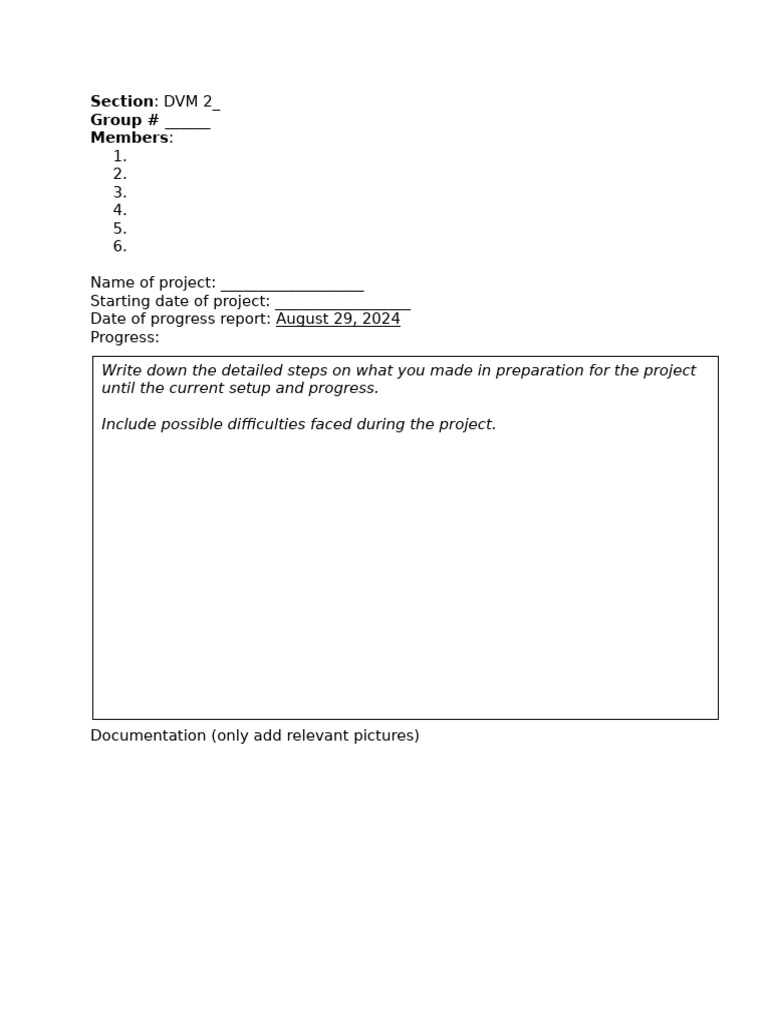 Progress Report | PDF Progress Report | PDF