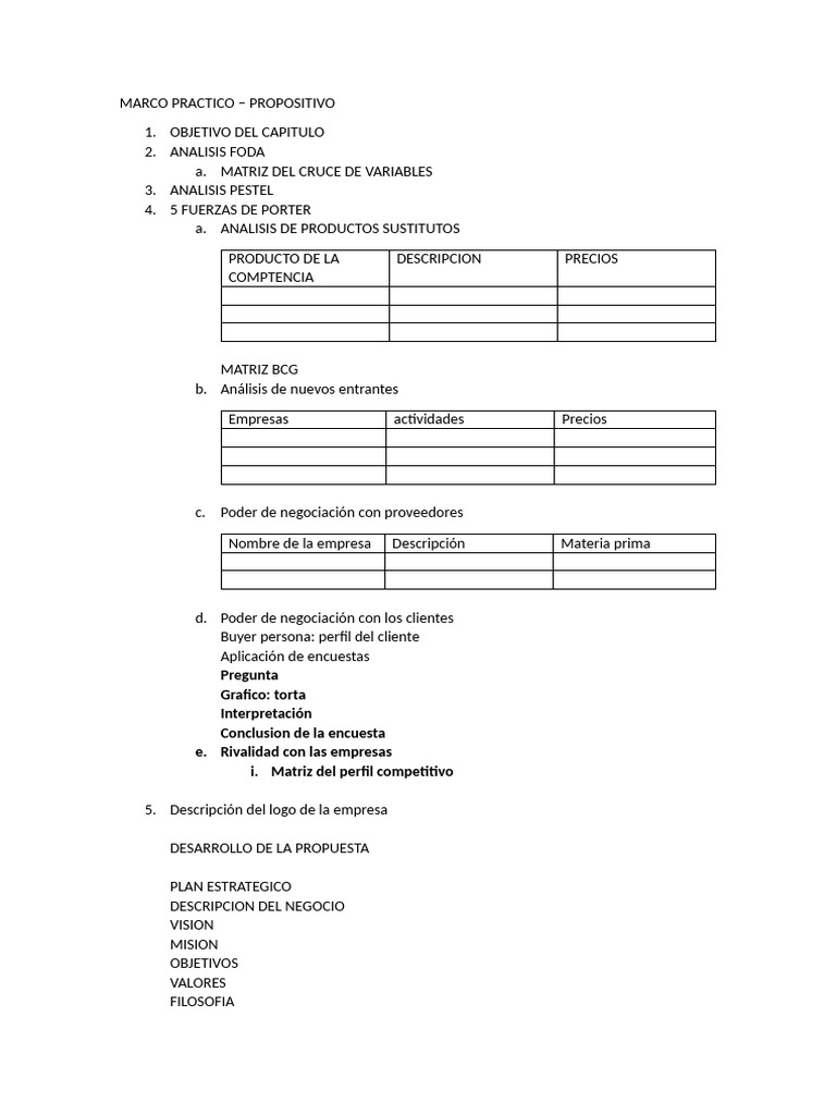 Marco Practico Ejemplos | PDF | Marketing | Business