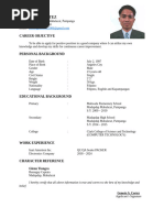 Mercan Format CV Copy | PDF