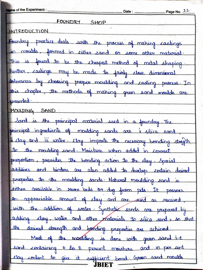 Foundry Section... | PDF