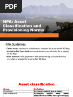 Provisioning Norms IRAC 2024 | PDF | Reserve Bank Of India | Loans