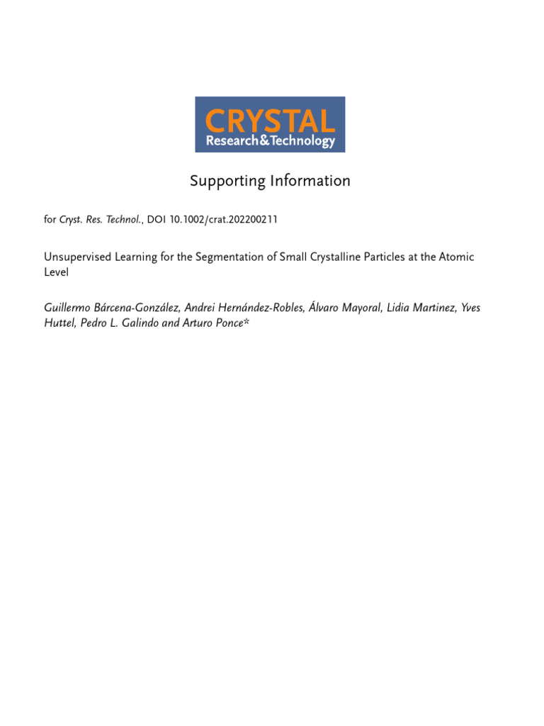 Crat202200211 Sup 0001 Suppmat | PDF | Cluster Analysis | Applied ...