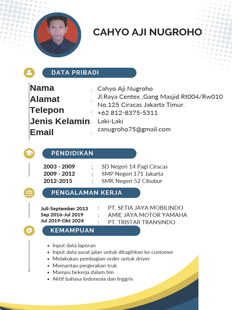 Cahyo Aji Nugroho 2 | PDF