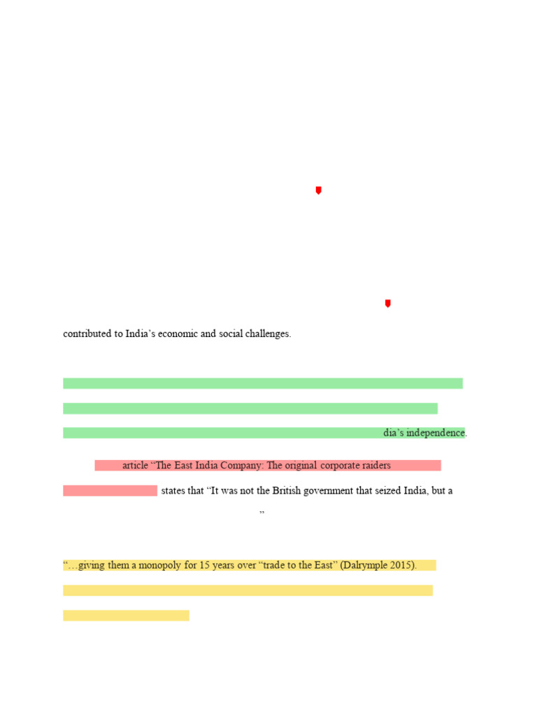British Rule Over India | PDF | British Raj | Indian Rebellion Of 1857