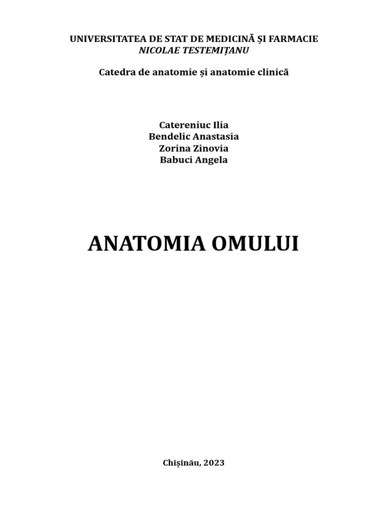 Anatomia Om | PDF