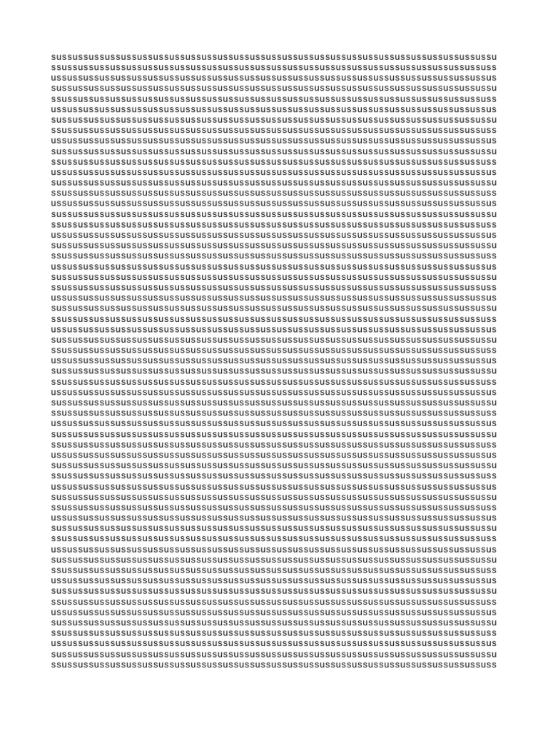 Sususususususus | PDF