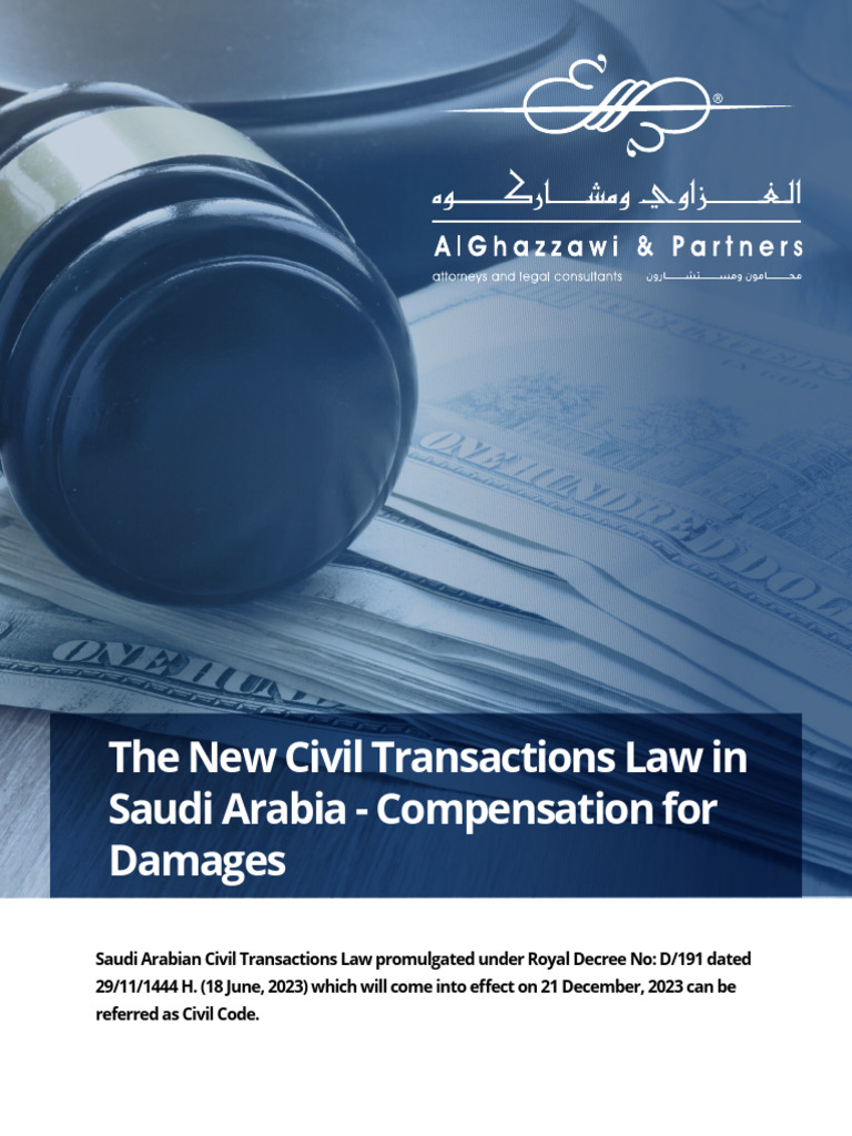 GP Compensation For Damages Civil Transactions Laws | PDF | Damages ...