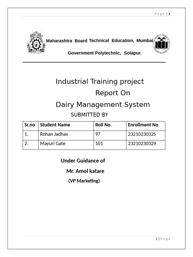 ITR Report | PDF | Computing | Software Engineering