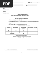 2024 Kcse Geography Paper 1 | PDF