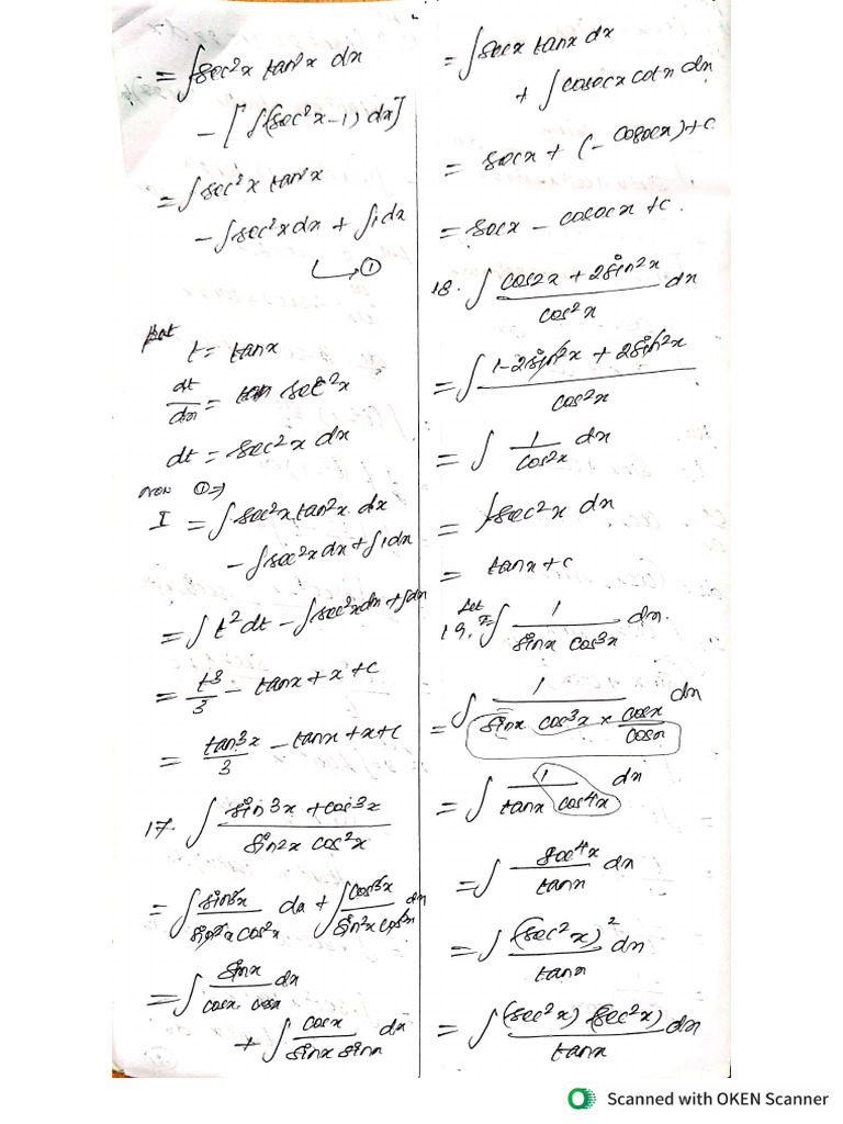 Integral Calculus-1 | PDF