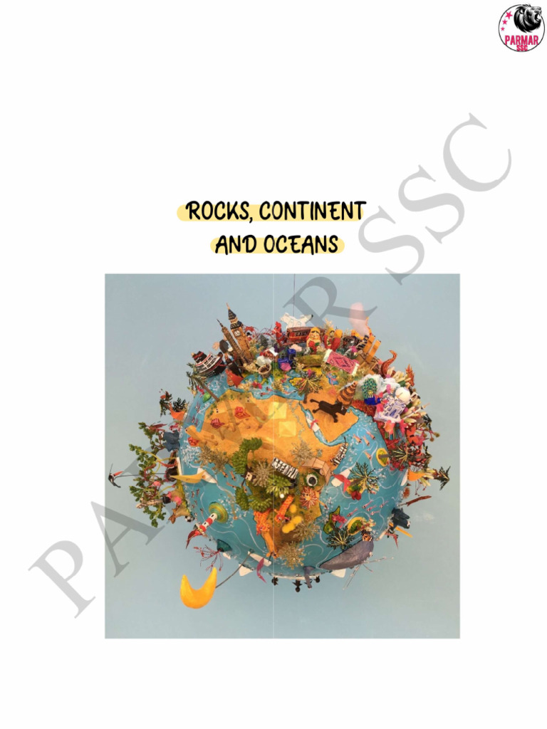 Rock Continents and Oceans | PDF