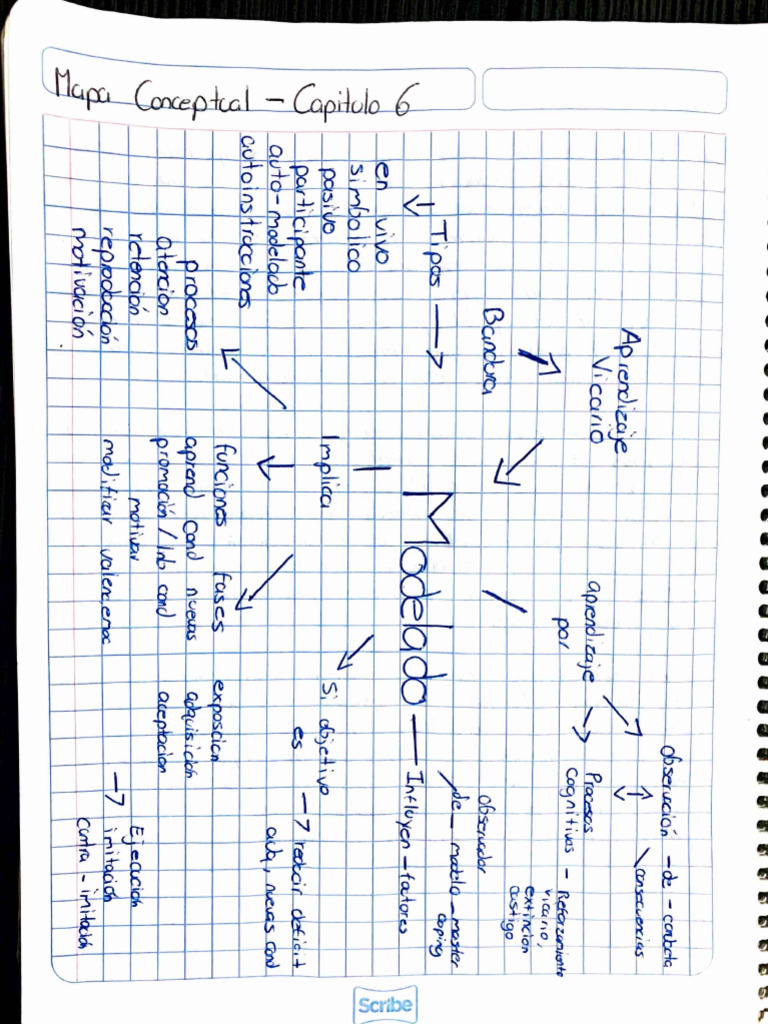 Mapa Conceptual - Capitulo 6 | PDF