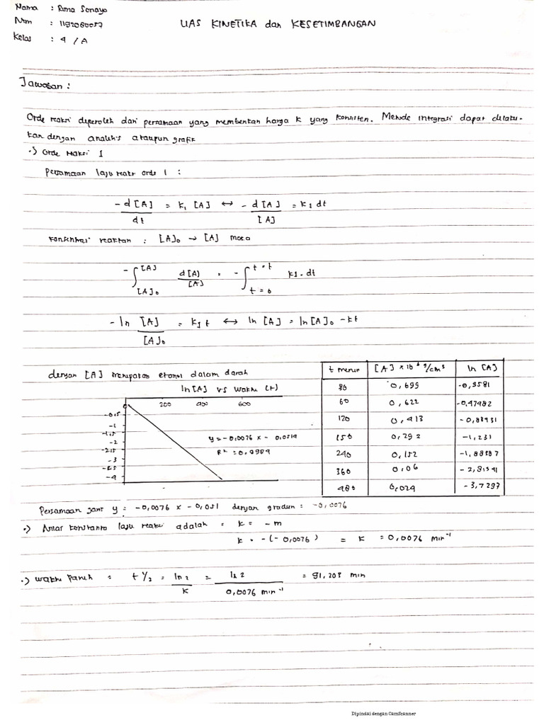 UAS Rima Sonaya Kinetika | PDF