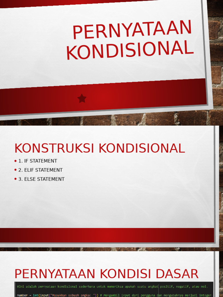 Modul 3 Pernyataan Kondisional | PDF