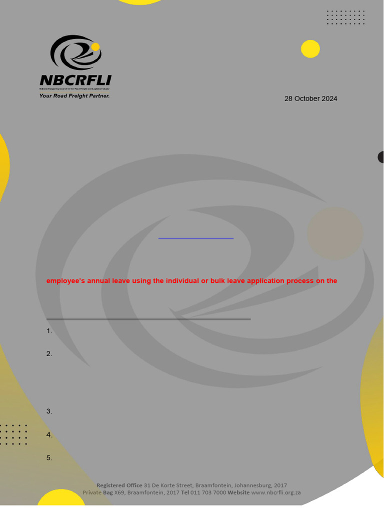 Circular Reminder 2024 Online YEP Application | PDF | Employment | Sick Leave