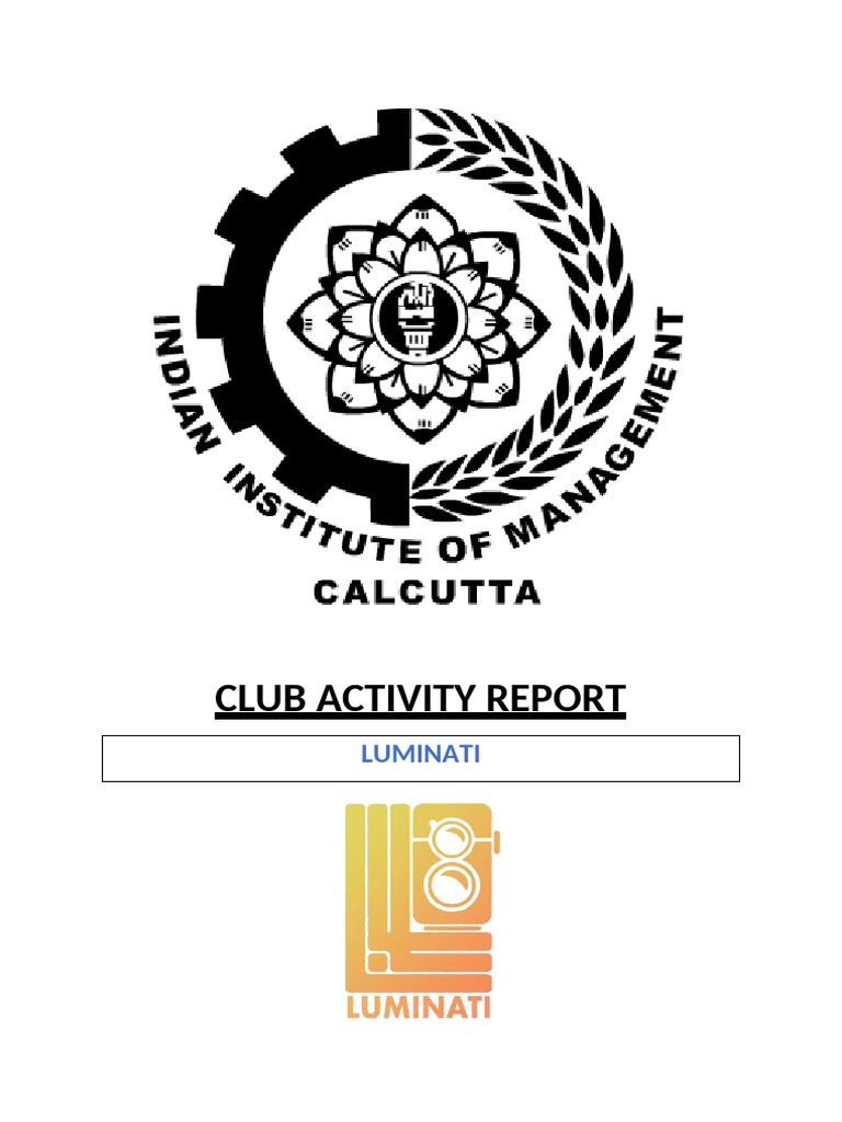 Luminati - Activity Report | PDF | Imaging