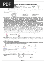 Class 12 Chapter 12 Aldehydes, Ketones and Carboxylic Acids | PDF | Aldehyde | Ketone