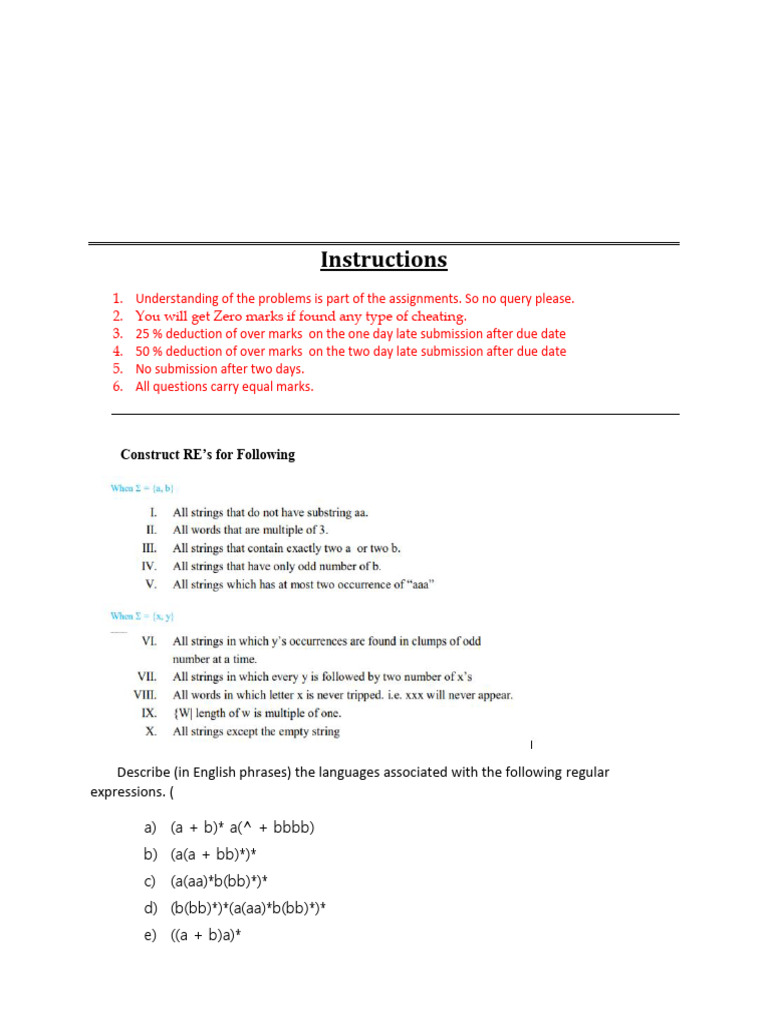 Assignment 1 BSCS F2024 TOA | PDF