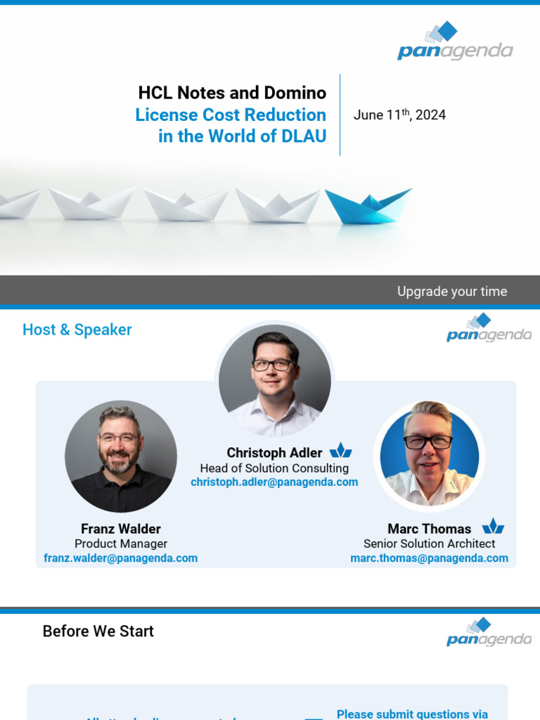En HCL Webinar Slides HCL Notes and Domino License Cost Reduction in ...