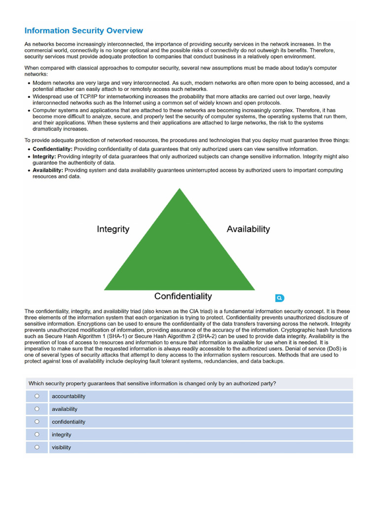 2 - Information Security Overview | PDF