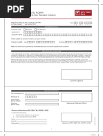 IDBI KYC Customer Information Update Form | PDF